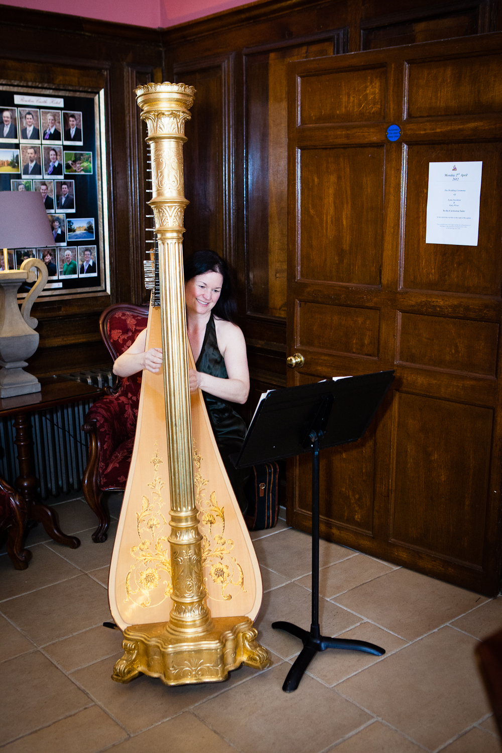 Rowton Castle Wedding - Michelle Dalton Harpist