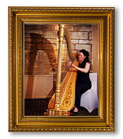 Harp Services for Harp Player Michelle Dalton